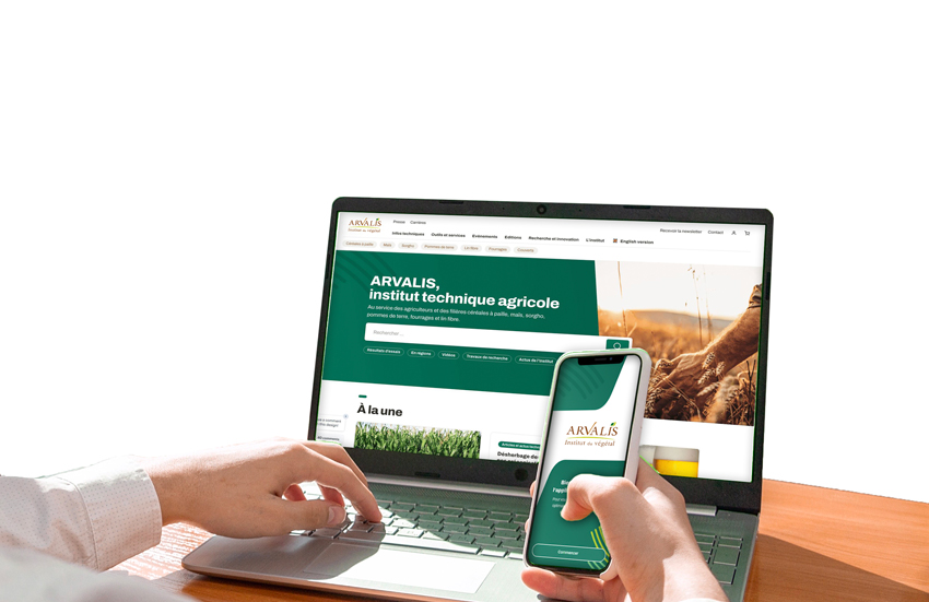 ARVALIS – Institut du végétal lance son nouveau site web et son application dédiée aux ...