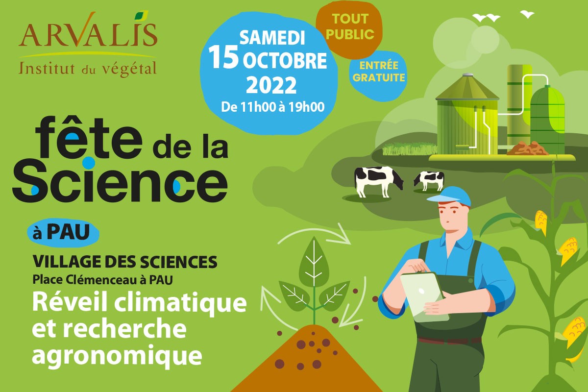 ARVALIS – Institut du végétal participe à la fête de la Science 2022 ...