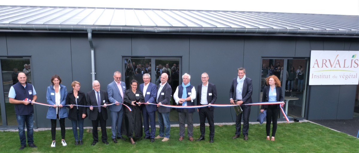 Inauguration de la station de recherche agronomique des Hauts-de-France | ARVALIS